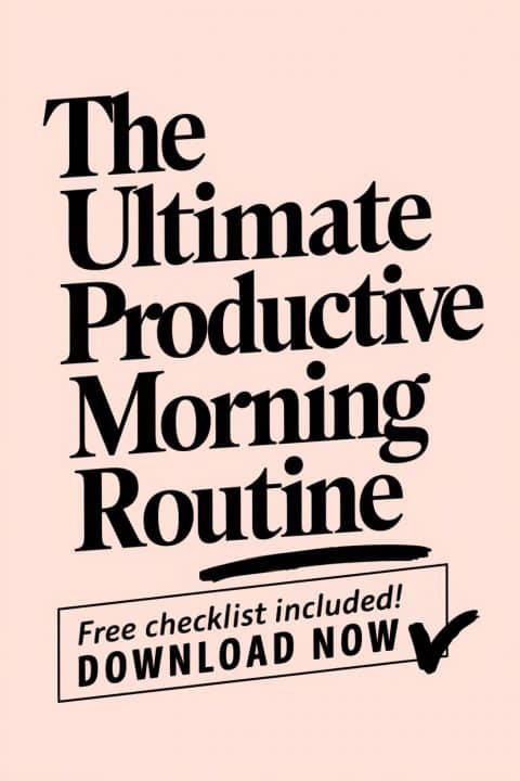 The Ultimate Productive Morning Routine: How to Start Your Day Right ...