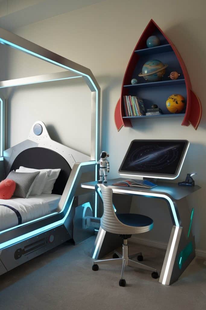 Space-Themed Bedroom Inspiration: How to Create a Magical Night Sky ...