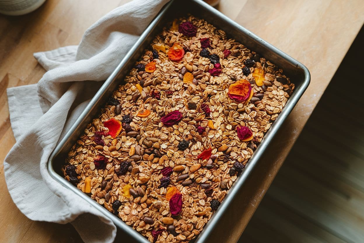 Homemade Granola Recipe (Cheap, Easy & Delicious!) - Jorlou | Budgeting ...